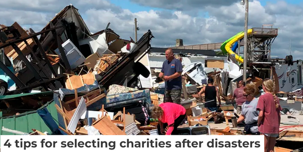 4 tips for selecting charities after disasters - Learning by Giving ...